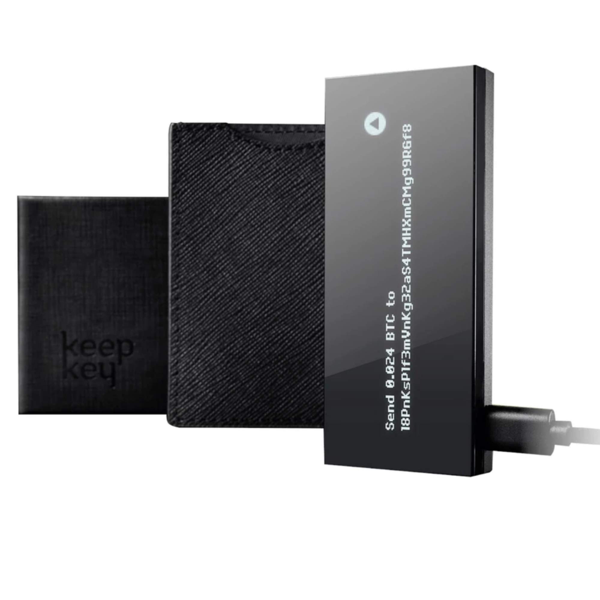 Keepkey + Billfodl Cryptocurrency Hardware Wallet with SteelWallet Cold Seed Storage (2 Items)