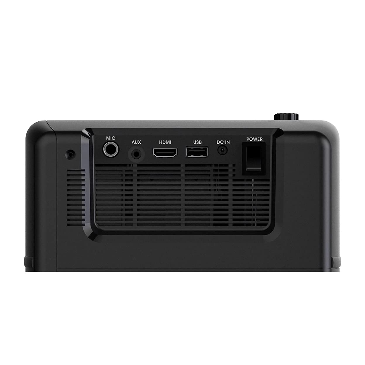 Ion Projector Deluxe Speaker Battery/AC Powered Indoor/Outdoor Projector (Renewed)