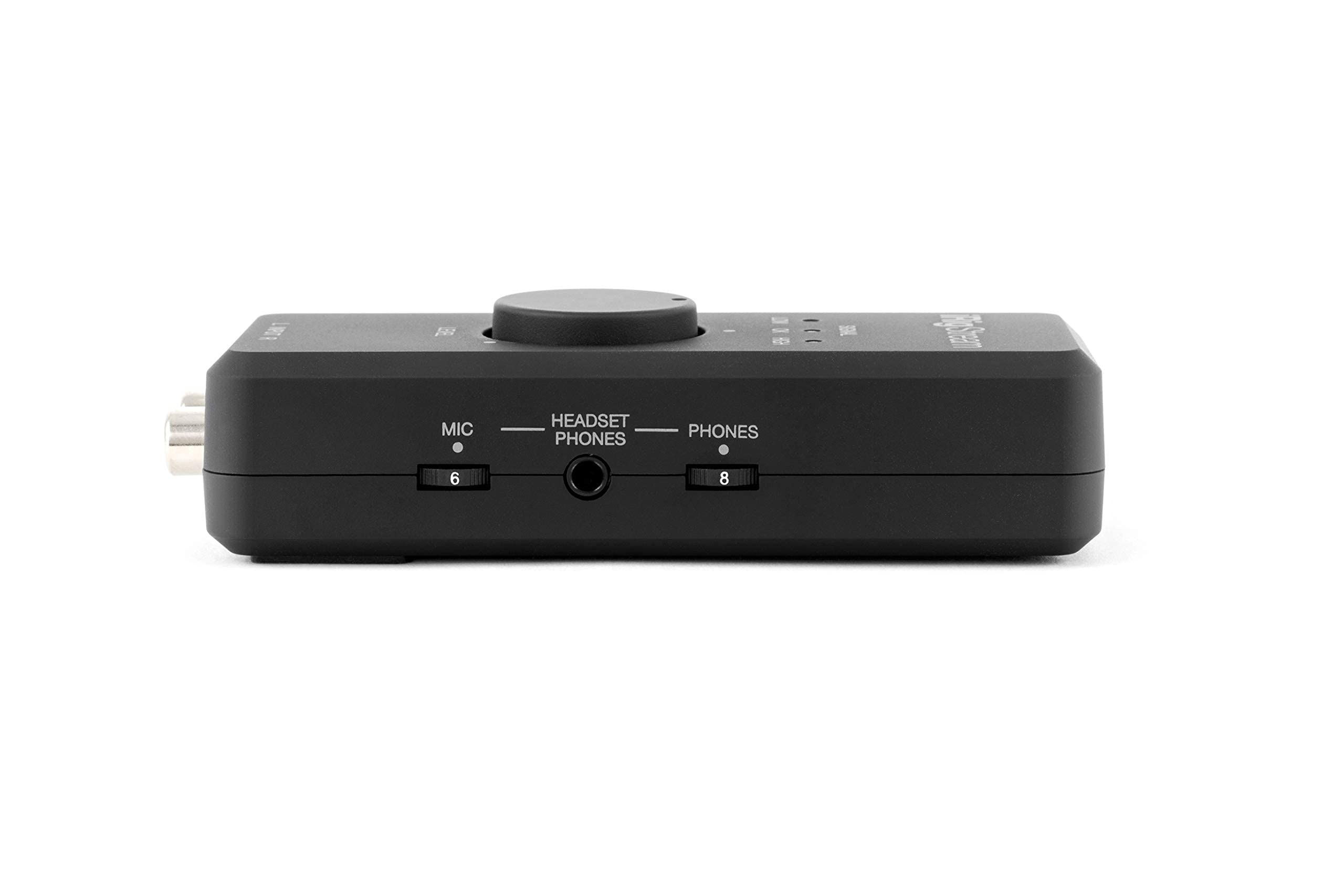 IK Multimedia iRig Stream stereo audio interface for iPhone, iPad, Mac, iOS and PC with USB-C, Lightning and USB for 24-bit, 48 kHz recording from mixers and studio gear