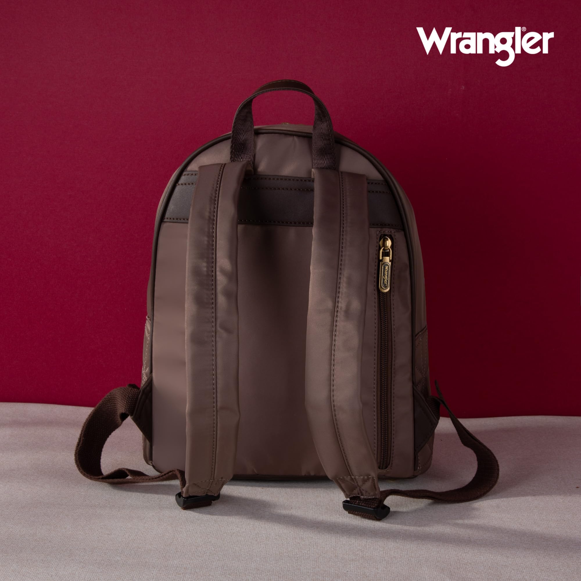 Montana West × Wrangler Backpack Purse for Women Quilted Backpack for Travel