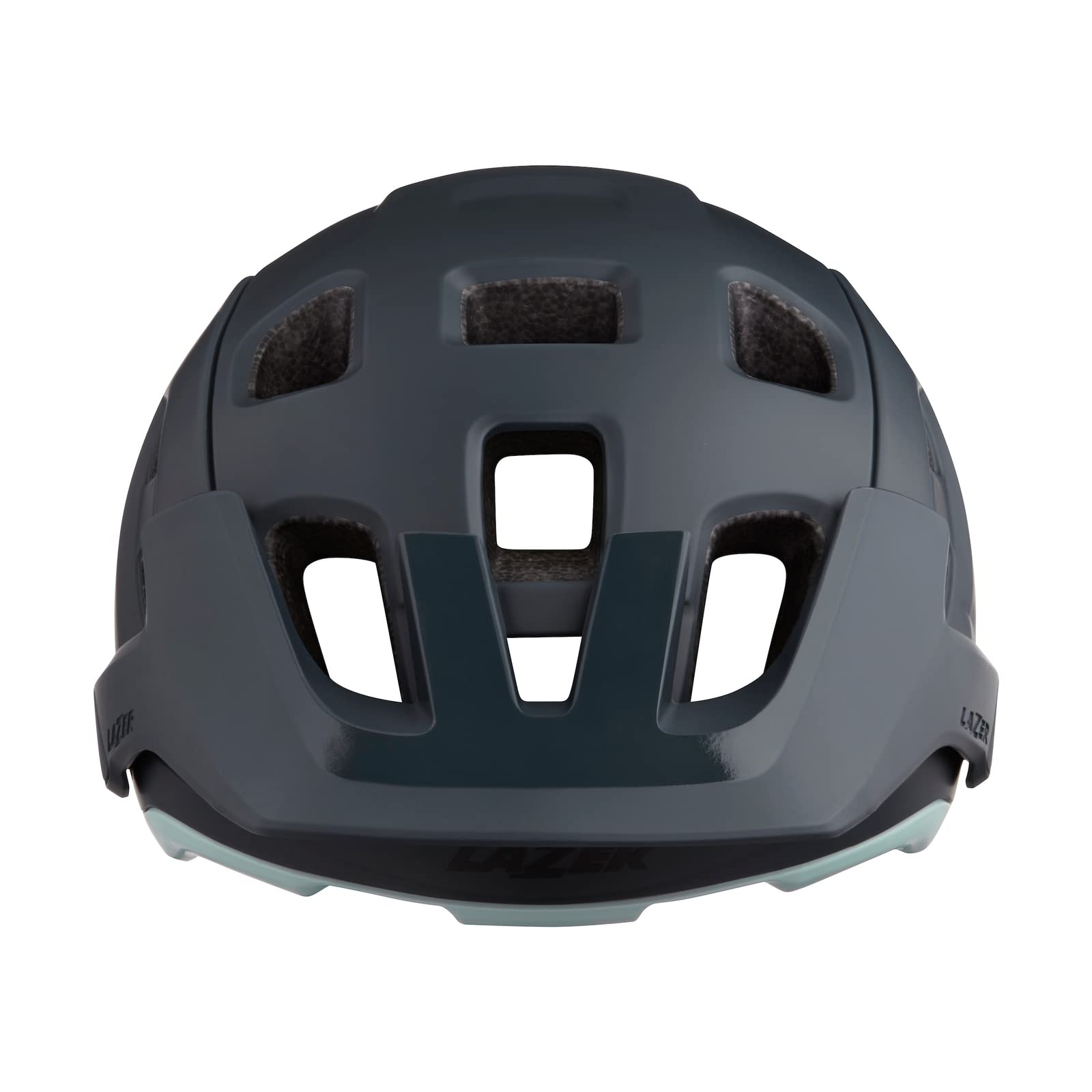 LAZER Jackal KinetiCore Mountain Bike Helmet, Bicycling Gear for Adults, Men & Women’s Cycling Head Gear with Visor, Matte Light Blue, Large