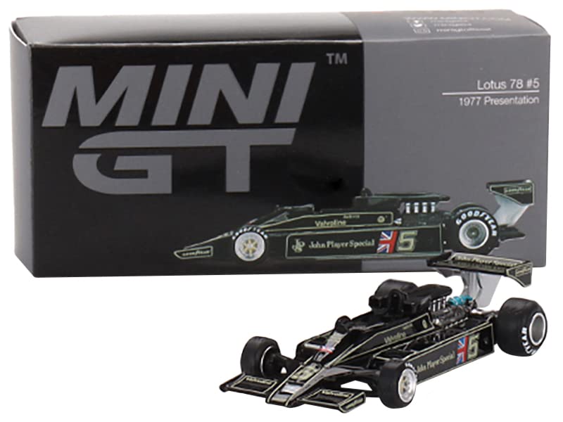 Lotus 78#5 "John Player Special 1977 Presentation Limited Edition to 3000 Pieces Worldwide 1/64 Diecast Model Car by True Scale Miniatures MGT00489