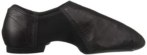 Leo Women's GIOFLEX Jazz Boot Dance Shoe, Black, 6 Medium US