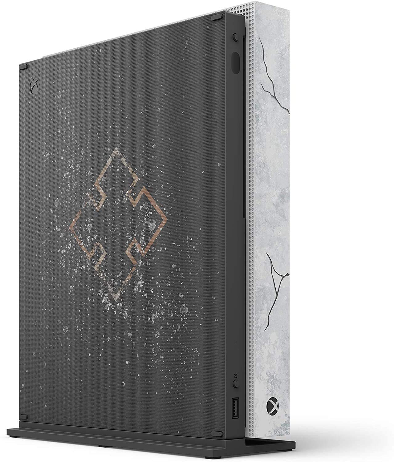 Microsoft Xbox One X 1TB Console - Gears 5 Arctic Blue Limited Edition (Games Not Included) (Renewed)
