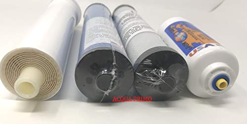 Microline 435 RO Pre & Post Filters With Compatible Replacement Membrane Kit