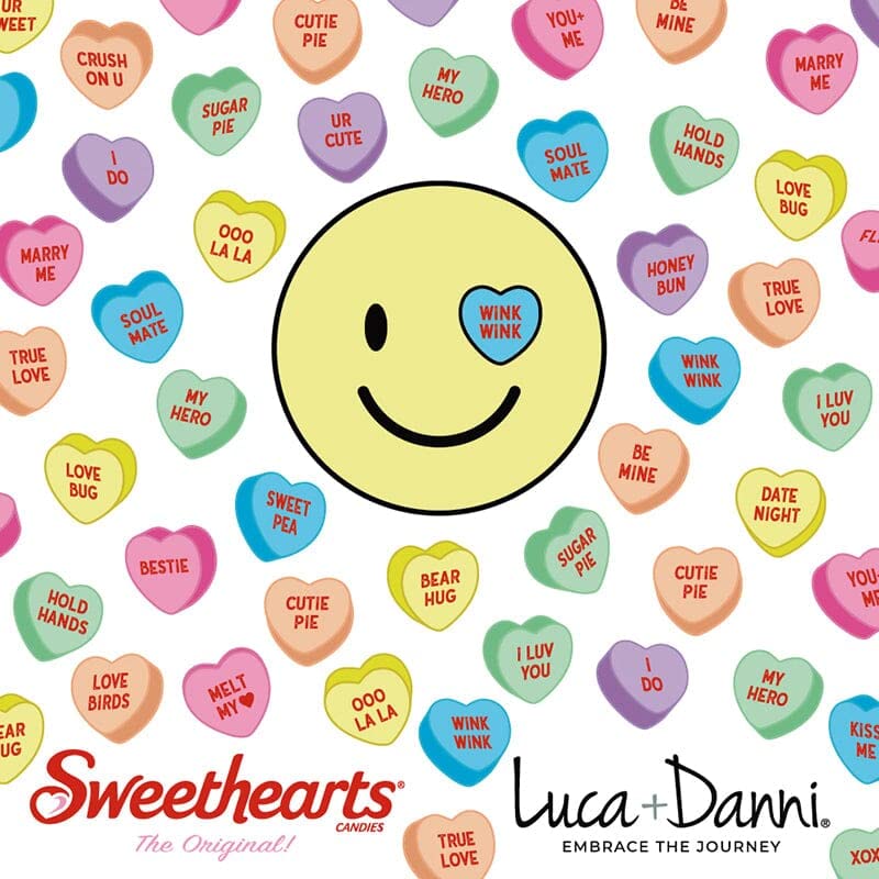 Luca + Danni Sweethearts® x I Luv You Bestie Bangle Bracelet, Made in USA
