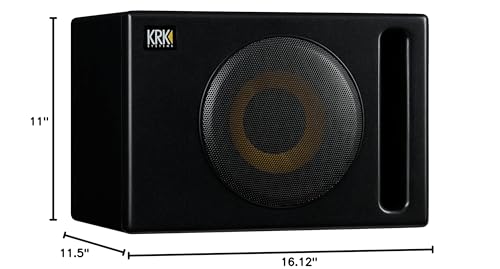 KRK S8.4 S8 Generation 4 8" 109 Watt Powered Studio Subwoofer