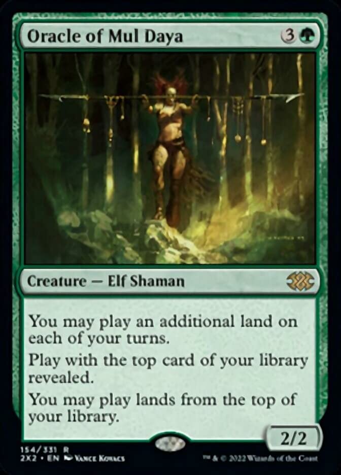Magic: the Gathering - Oracle of MUL Daya (154) - Double Masters 2022