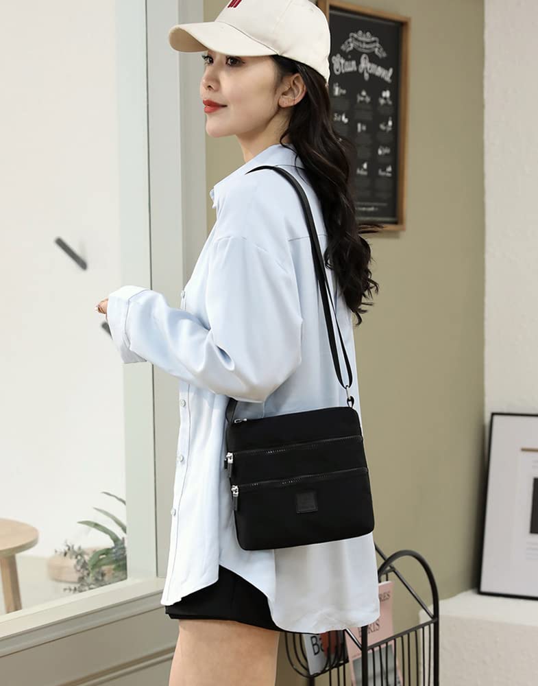 MEISEE Small Womens Crossbody Bag Cell Phone Purse Handbag Wallet with Adjustable Shoulder Strap for Women (1)