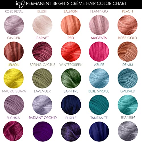 Ion Permanent Brights Creme Hair Color Titanium Titanium