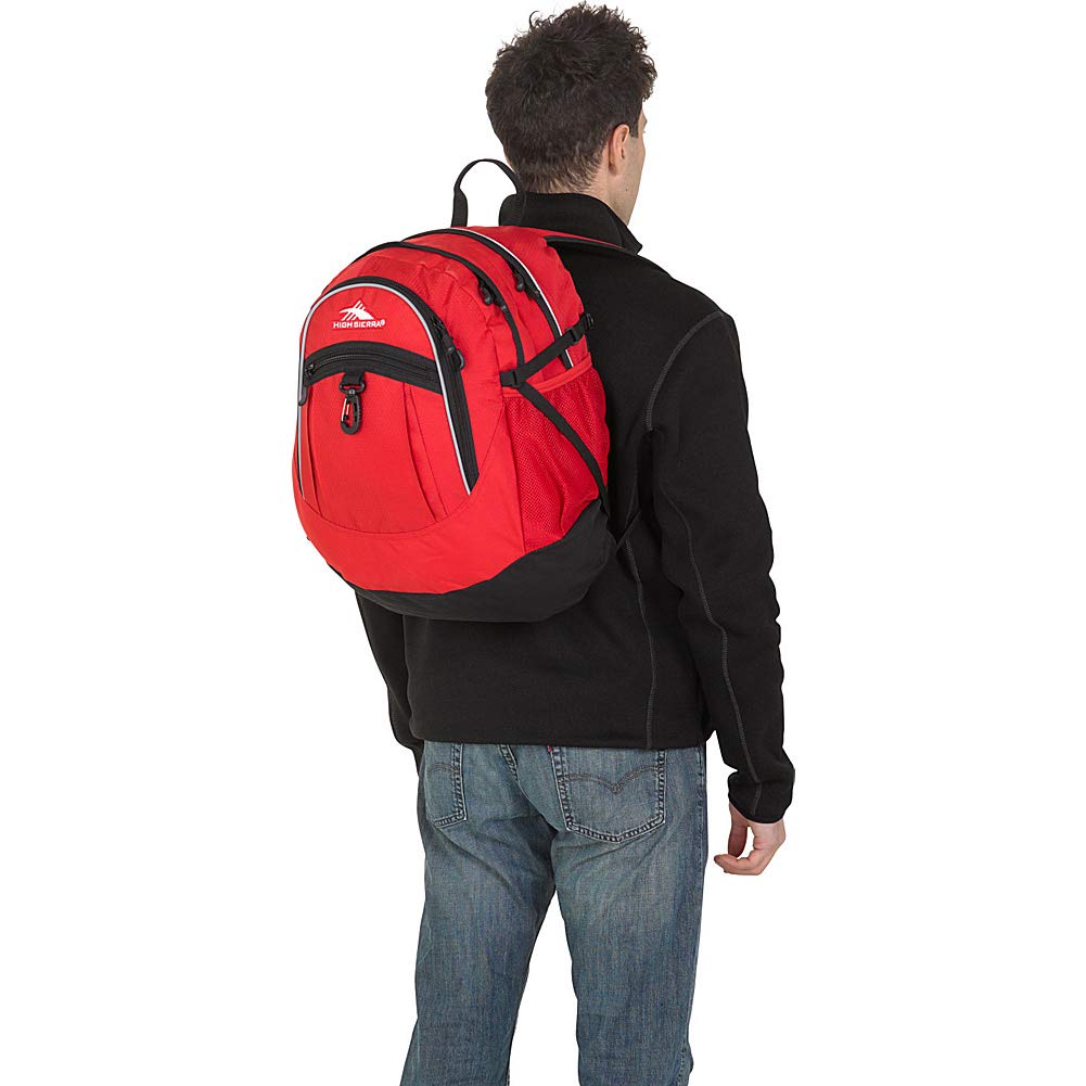 High Sierra Fatboy RVMP Backpack, Tropic Leopard/Tropic Teal, One Size