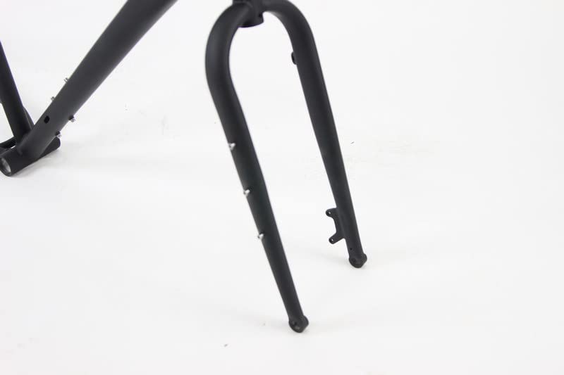 Motobecane Boris Fat Bike Frame Frameset Rigid Fork Unbranded Mountain Bike for 26 Inch Wheels (15" fists most riders 5'5" to 5'8" tall)
