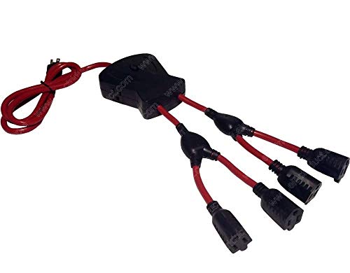 Power Spyder 6 Outlet Power Strip Station