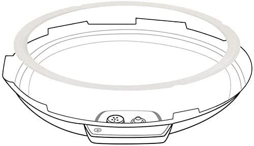Instant Pot Silicone Sealing Rings 8-Quart Sealing Rings 8-Quart, Food-Grade Silicone for Instant Pot Duo 8-Quart, Lux 8-Quart, Duo Plus 8-Quart, Ultra 8-Quart, Viva 8-Quart Instant Pot - 2-Pack