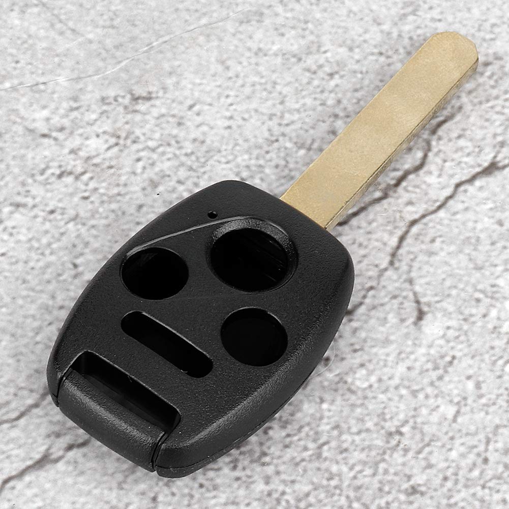 Key Fob Cover,3 + 1 Button Car Remote Key Fob Shell Case Fit for Honda Accord Civic CR-V Pilot