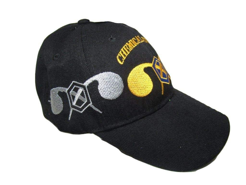 Let it Fly U.S. Army Chemical Corps Shadow Black Embroidered Hat Cap