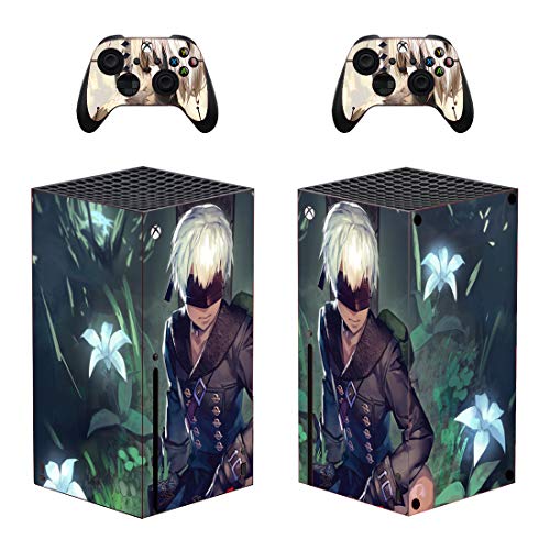 KAJAL MANI - Nier - X-box-One-Series X Console Vinyl Skin Decal Stickers for X-box-One-Series X Controller Skin