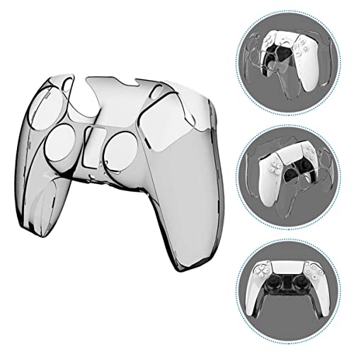 Mobestech 2pcs Protection Handle Color Conter Pad Cover Case Transparent Game Bundle Protector Gamepad Storage Accessories