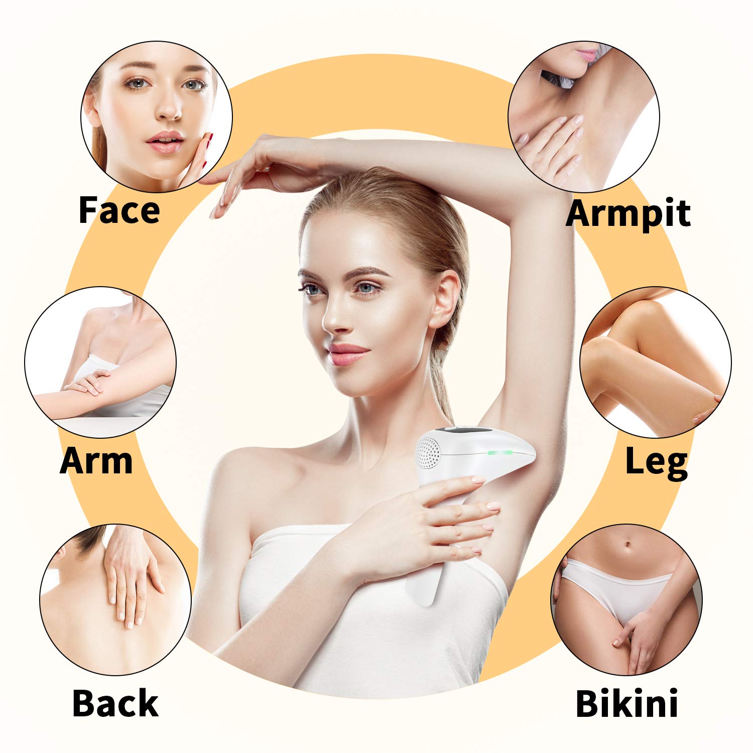 IPL Hair Removal for Women Dog Nail Grinder Electric Paw Trimmer