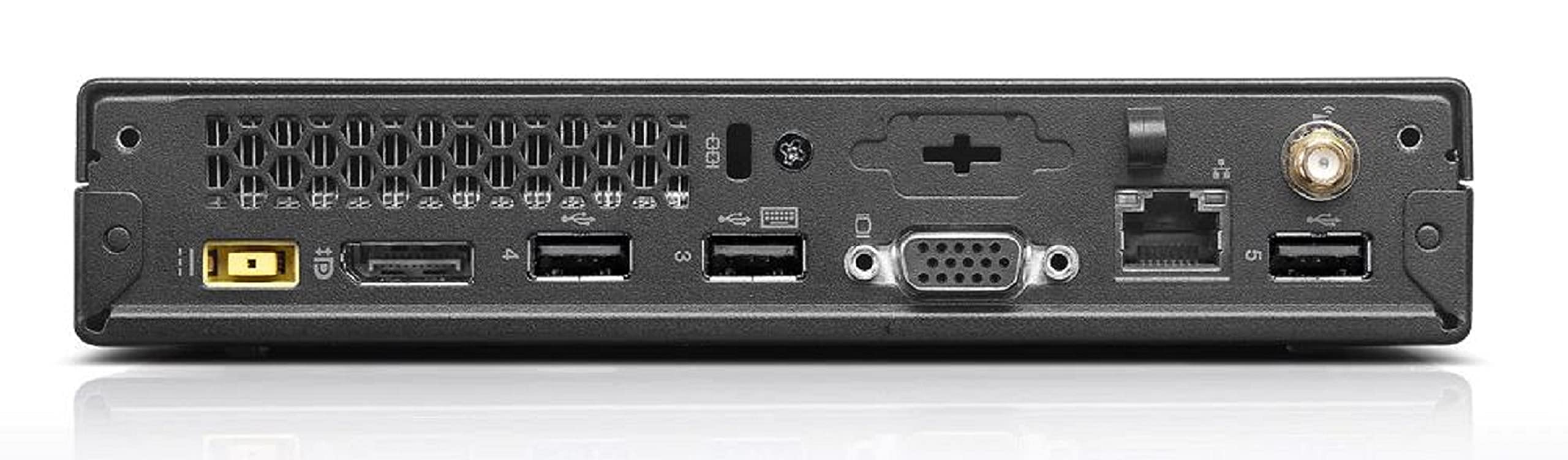 Lenovo ThinkCentre M73 Tiny Desktop, Intel Core i5-4570T, 4GB RAM, 500GB HDD, Windows 10 Pro, Includes Wired Keyboard & Mouse, M73T-4-500-W10P (Renewed)