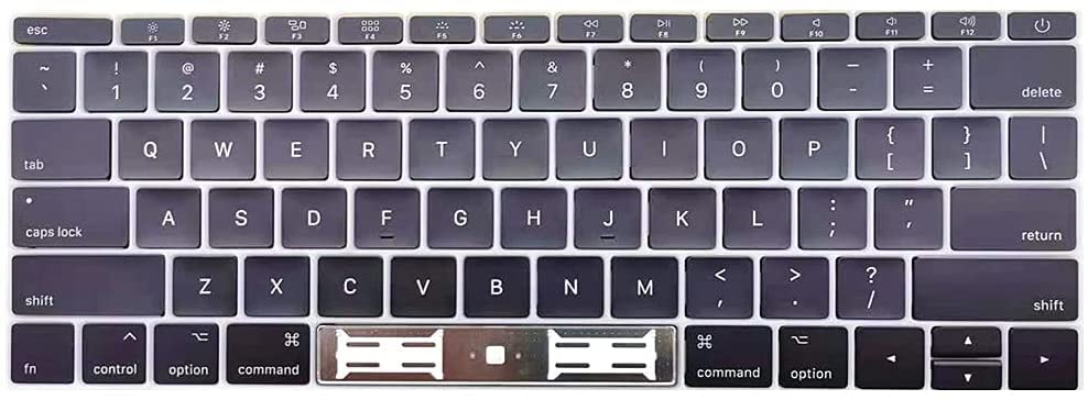 Keyboard Keys Keycap US Set Replacement for MacBook Pro 13-inch A1708 2016 2017 Without Touch Bar