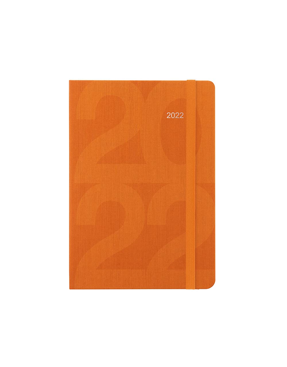 Letts Block A6 Week to View 2022 Diary - Orange
