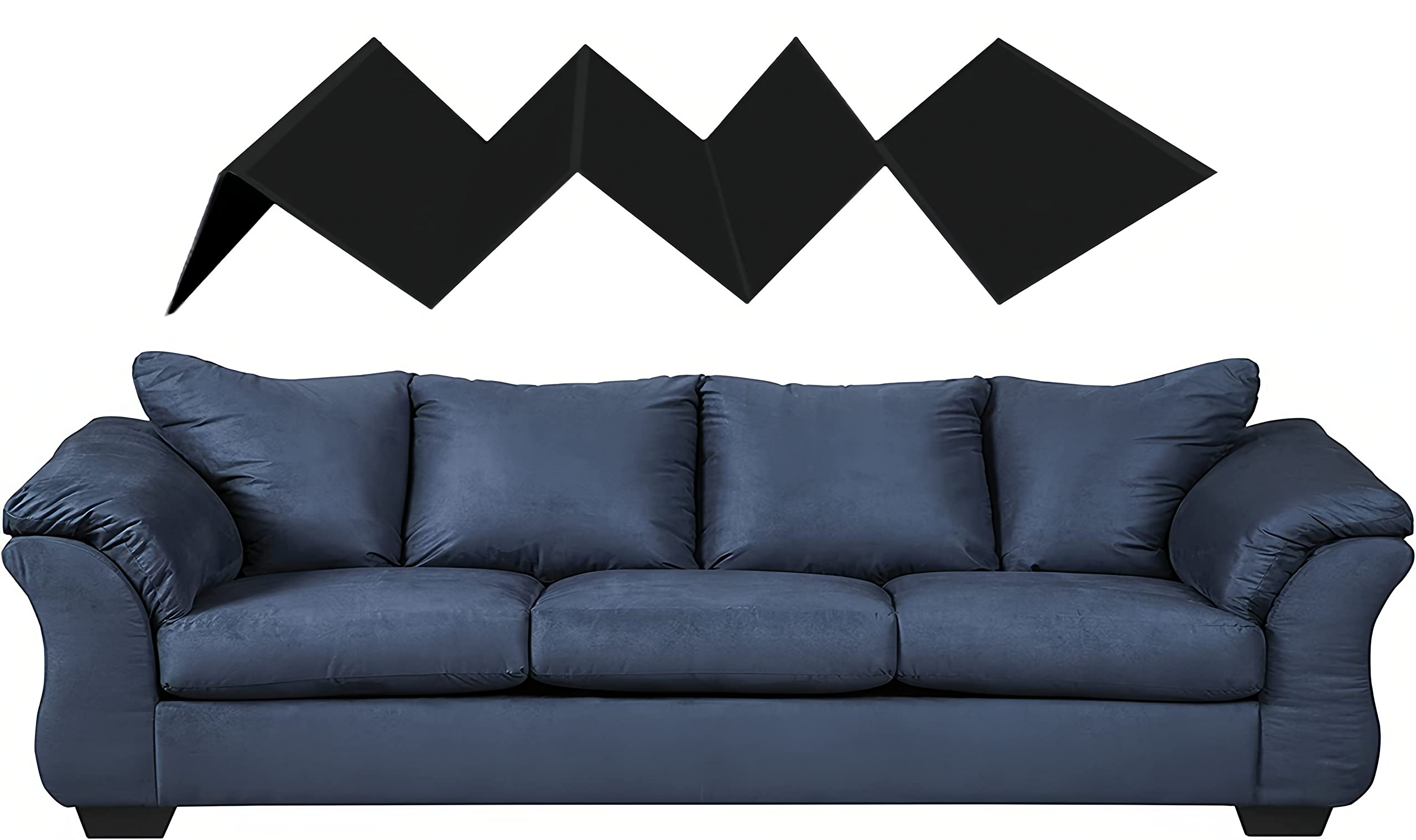 LEMATEEK Couch Cushion Support Board for Sagging Seat- Foldable Couch Supports for Sagging Cushions, Sofa Cushion Support for Sagging Couch, Couch Support to Repair Sagging Sofa 20"x67"