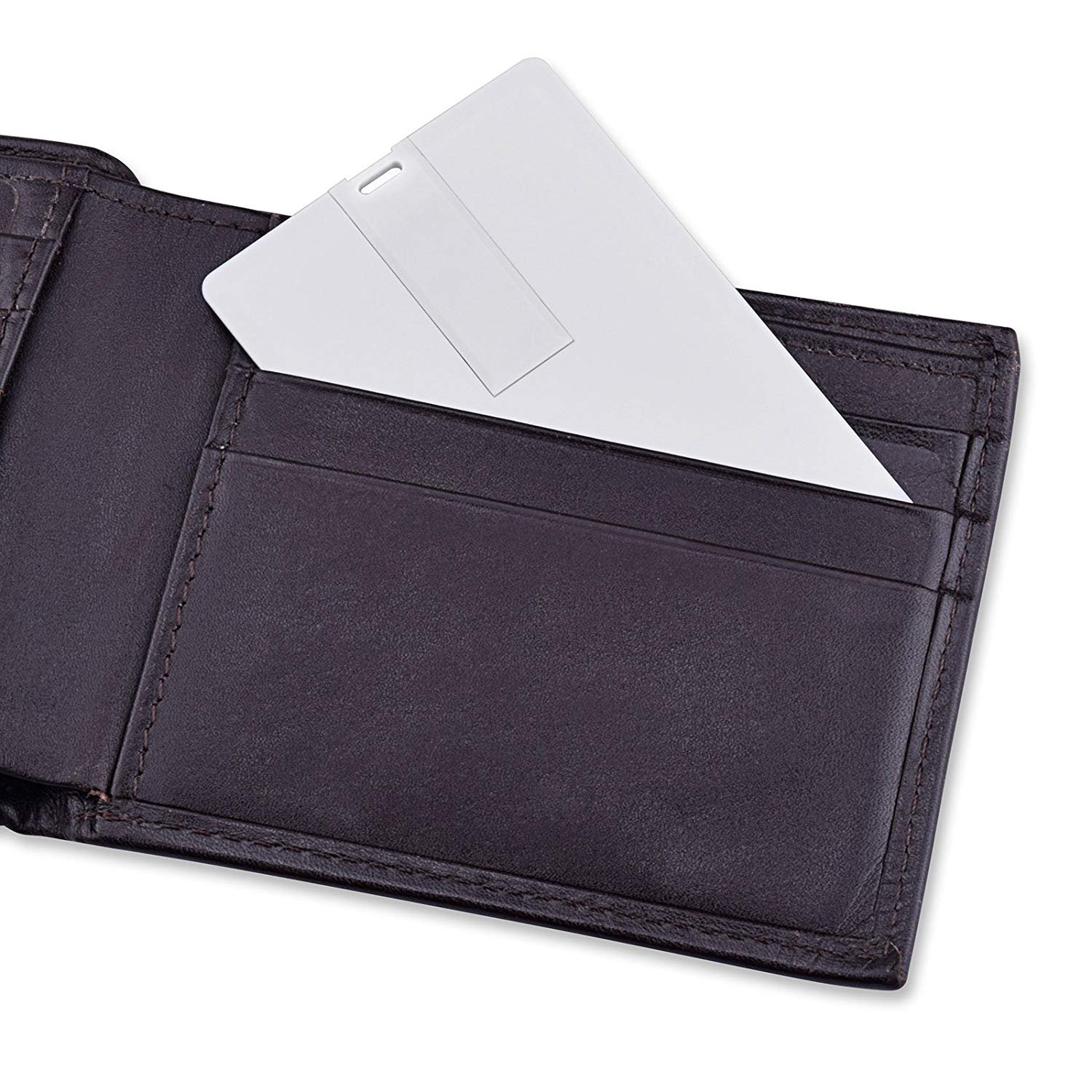 KINMIN Credit Card USB Flash Drive 32GB 5 Pack Business Card Bank Card Shape Flash Drive Memory Stick Key Credit USB Drive