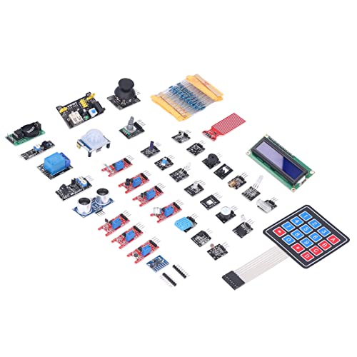Oumefar Sensor Module Kit, Sensors Modules Broad Utility Easy Control 37Pcs Wide Compatibility for NANO for Raspberry Pi Autopart