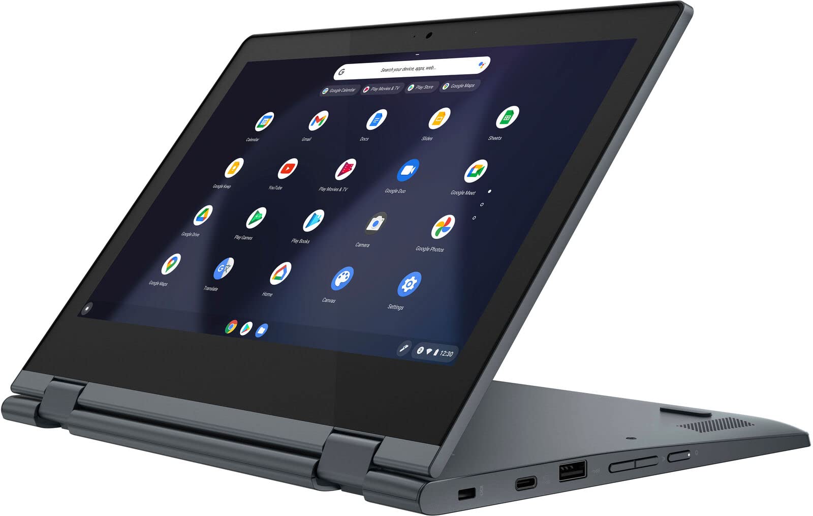 Lenovo Flex 3 2-in-1 Laptop, 11.6" HD (1366 x 768) Touchscreen, Intel Celeron N4020, 4 GB LPRAM Ram, 64 GB eMMC SSD Storage, Intel UHD Graphics 600, Webcam, Chrome OS 64 bit (Renewed)