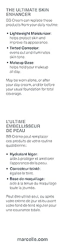 Marcelle BB Cream Beauty Balm, Medium, Hypoallergenic and Fragrance-Free, 1;5 Ounces