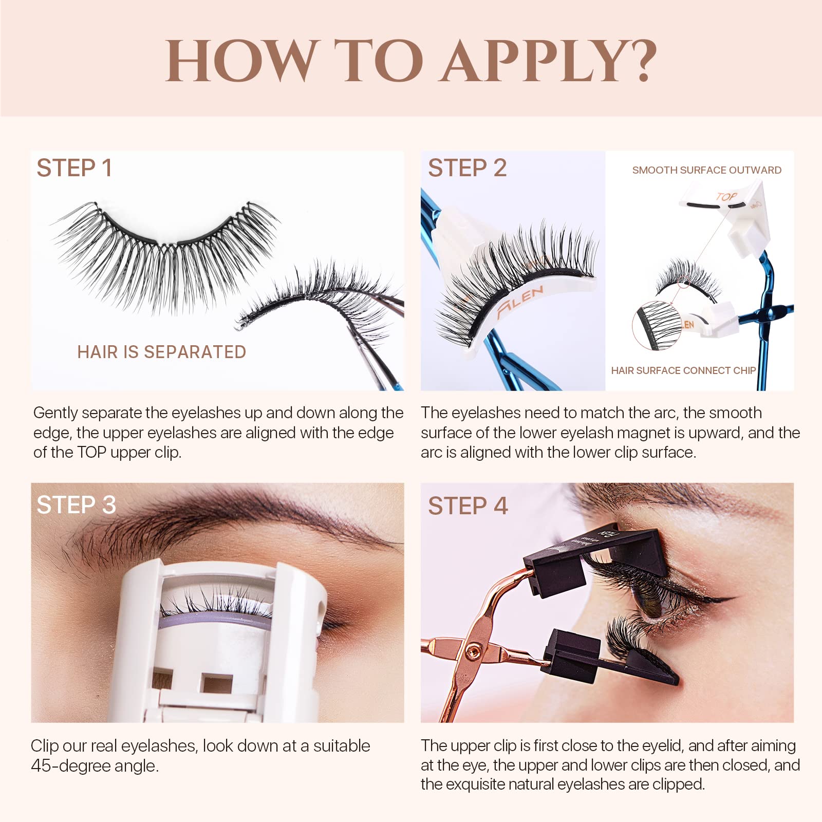 MLEN Dual Magnetic Eyelashes (01)