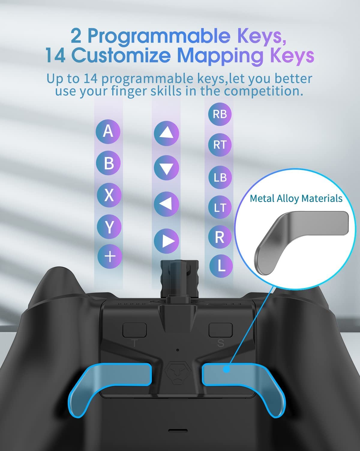OLCLSS Paddles for Xbox Series X/S Controller (NOT for Xbox ONE S/X Controller), Strike Accessory for Xbox Series S/X Controller