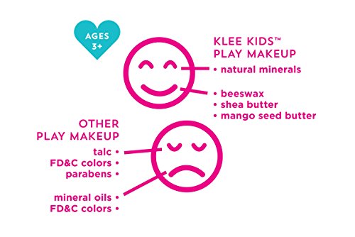 Klee Naturals Luna Star Naturals Klee Kids 4 PC Makeup Up Kits with Compacts (Enchanted Fairy) (Cake Pop Fairy)