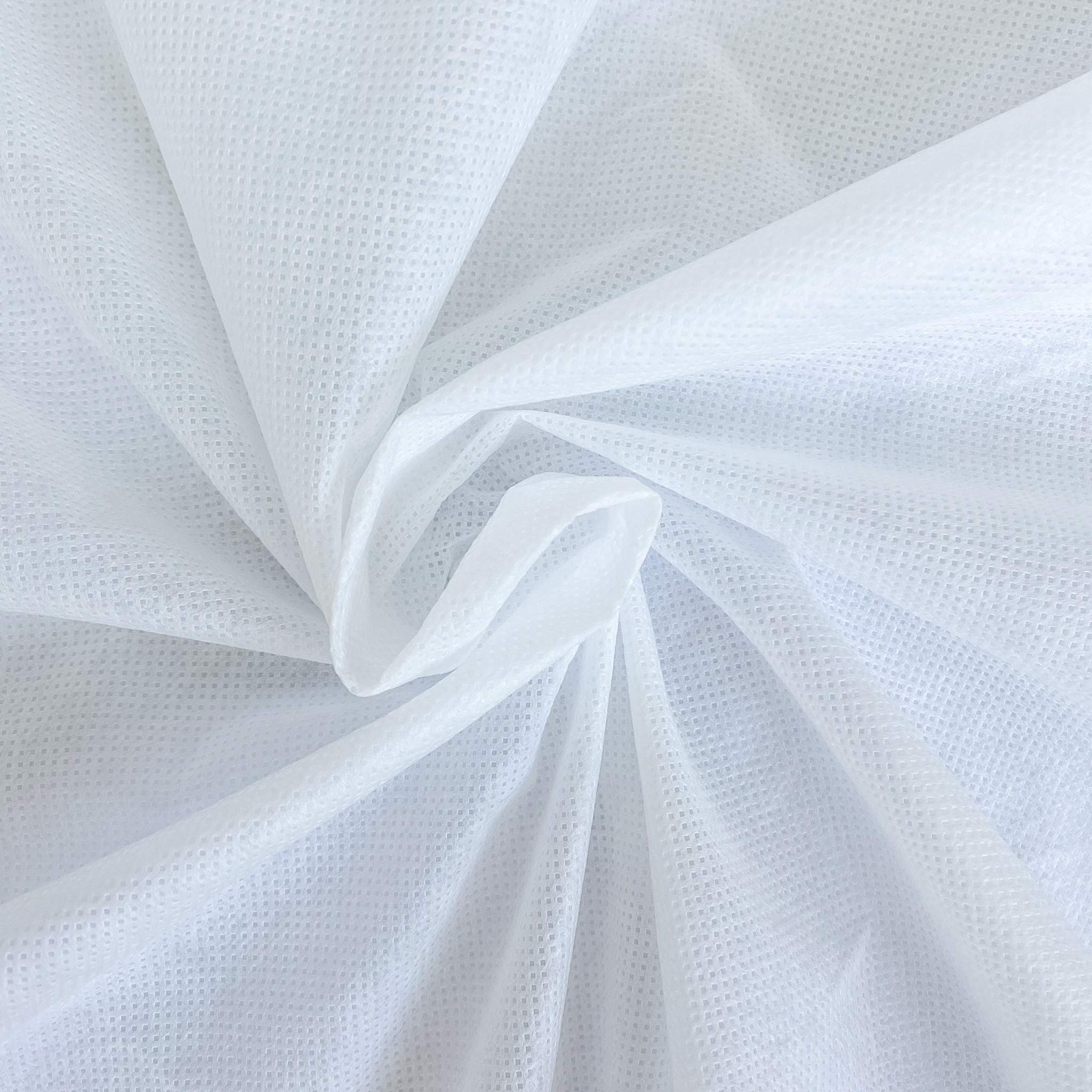 House2Home 40 Inch x 1 Yard Non-Woven Interfacing Lining Fabric, 100% Polypropylene Fabric, Heavy Weight Non-Fusible Interfacing, Great for Masks, Sewing, and Air Filter Fabric