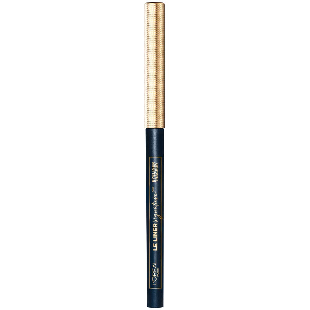 L’Oréal Paris Makeup Le Liner Signature Mechanical Eyeliner, Easy-Glide, Smudge Resistant, Bold Color, Long Lasting, Waterproof Eyeliner, Blue Jersey, 0.011 oz., 1 count