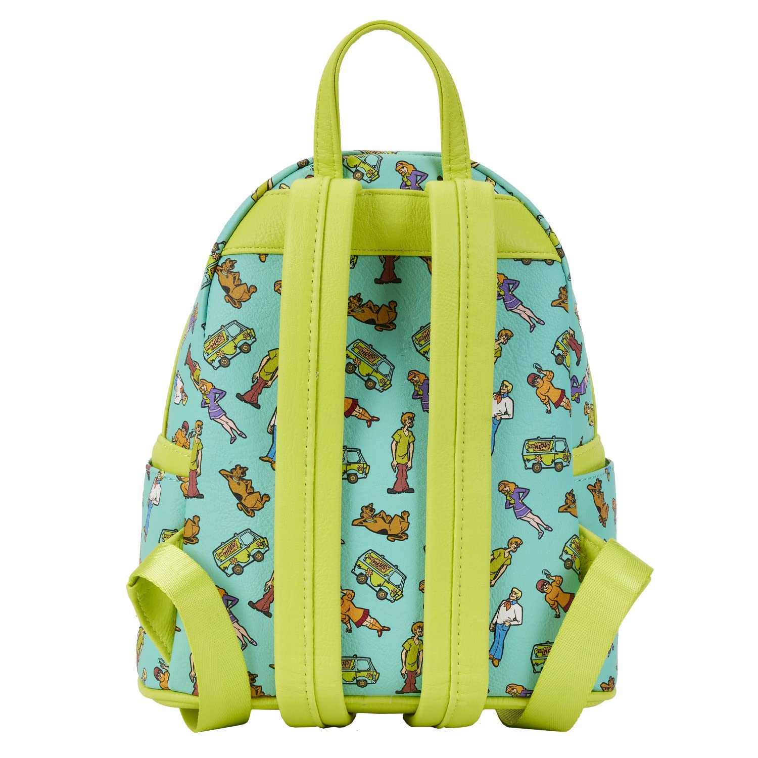 Loungefly Scooby Doo All Over Print Womens Double Strap Shoulder Bag Purse