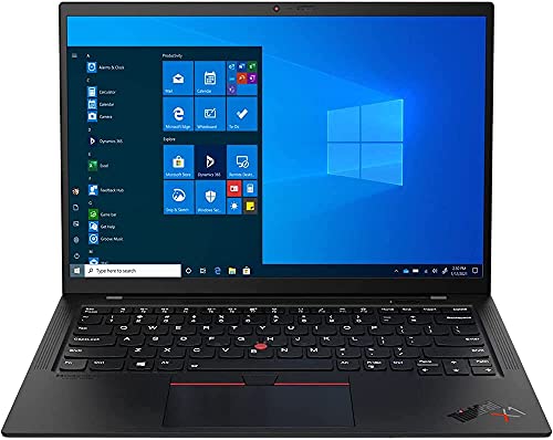 Latest Lenovo ThinkPad X1 Carbon Gen 9 14" FHD+ Ultrabook, 11th gen i7-1185G7, 32 GB DDR4,512 GB SSD, Mobile Broadband 4G LTE, Fingerprint Reader, Win 10 Pro (20XW00A9US), Black