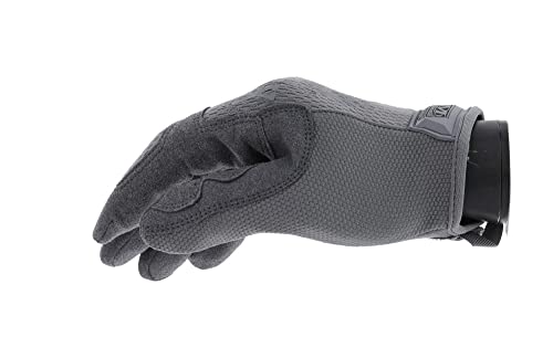 Mechanix Wear: The Original Tactical Work Gloves with Secure Fit, Flexible Grip for Multi-Purpose Use, Durable Touchscreen Safety Gloves for Men (Grey, Medium)