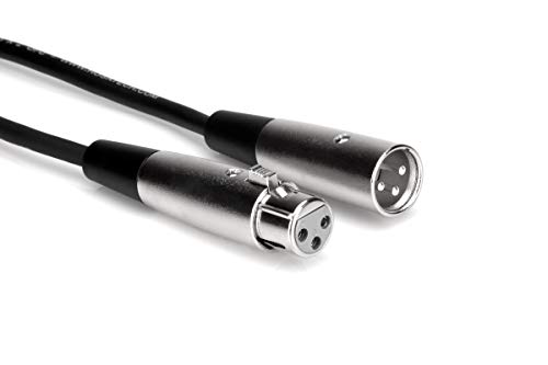 Hosa XLR-120 XLR3F to XLR3M Balanced Interconnect Cable, 20 Feet