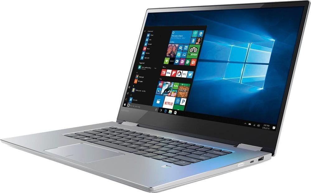 Lenovo Yoga 720 2-in-1 15.6" 4K UHD IPS Touch-Screen Ultrabook, Intel Core i7-7700HQ, 16GB RAM, 512GB SSD, NVIDIA GeForce GTX 1050, Thunderbolt, Fingerprint Reader, Backlit Keyboard -Win10