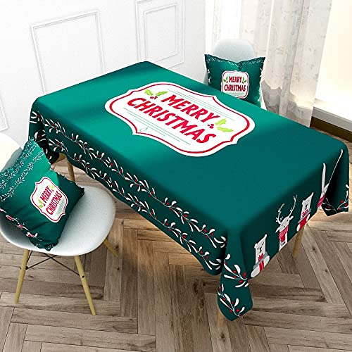 Nordic Style Colorful Dots Tablecloth Dinner Table Cloth Waterproof Rectangular Table Cover for Kitchen Living Room Mantel Mesa A4 140x210cm