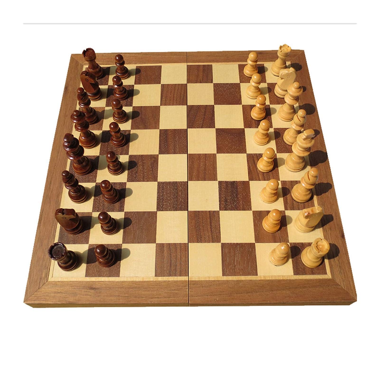 Portable Folding International Chess Set Pieces Set Board Game Funny Game Collection Board Game International Chess Pieces/40 * 40Cm