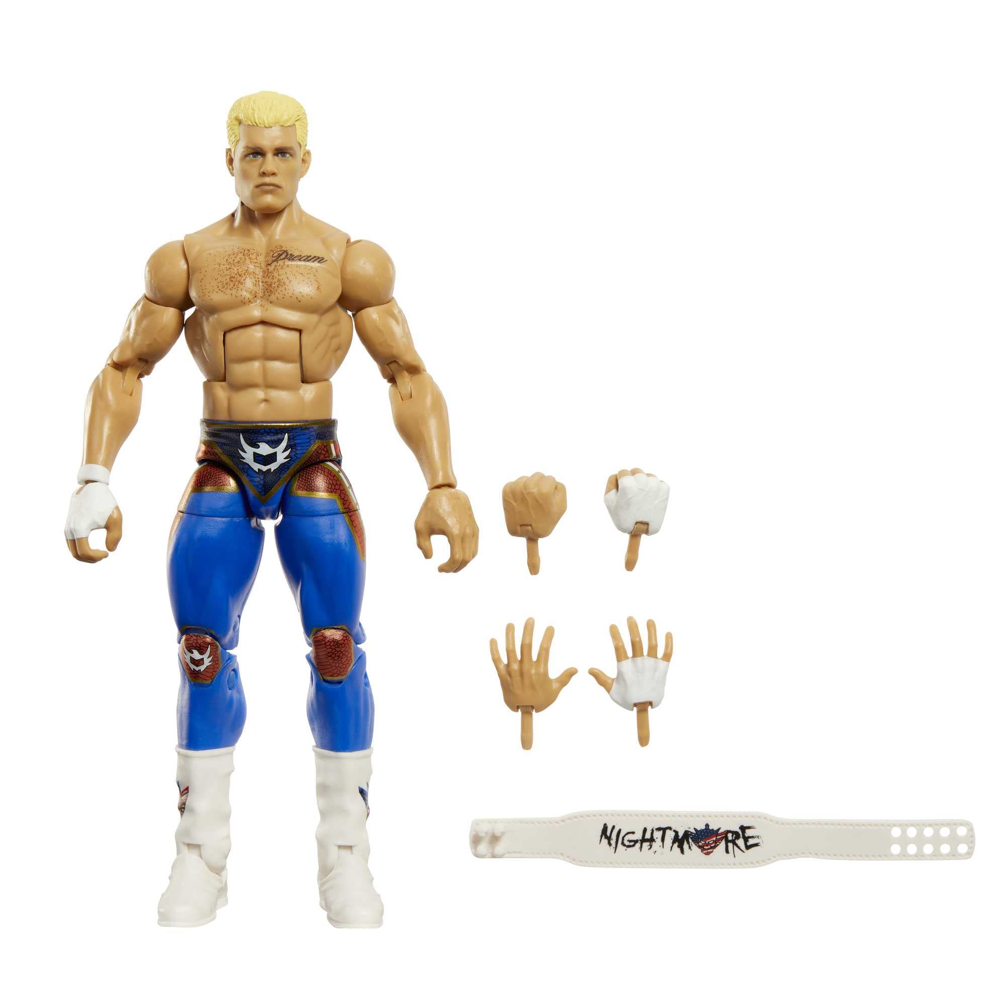 Mattel WWE Mr. America Elite Collection Action Figure, Deluxe Articulation & Life-like Detail with Iconic Accessories, 6-inch