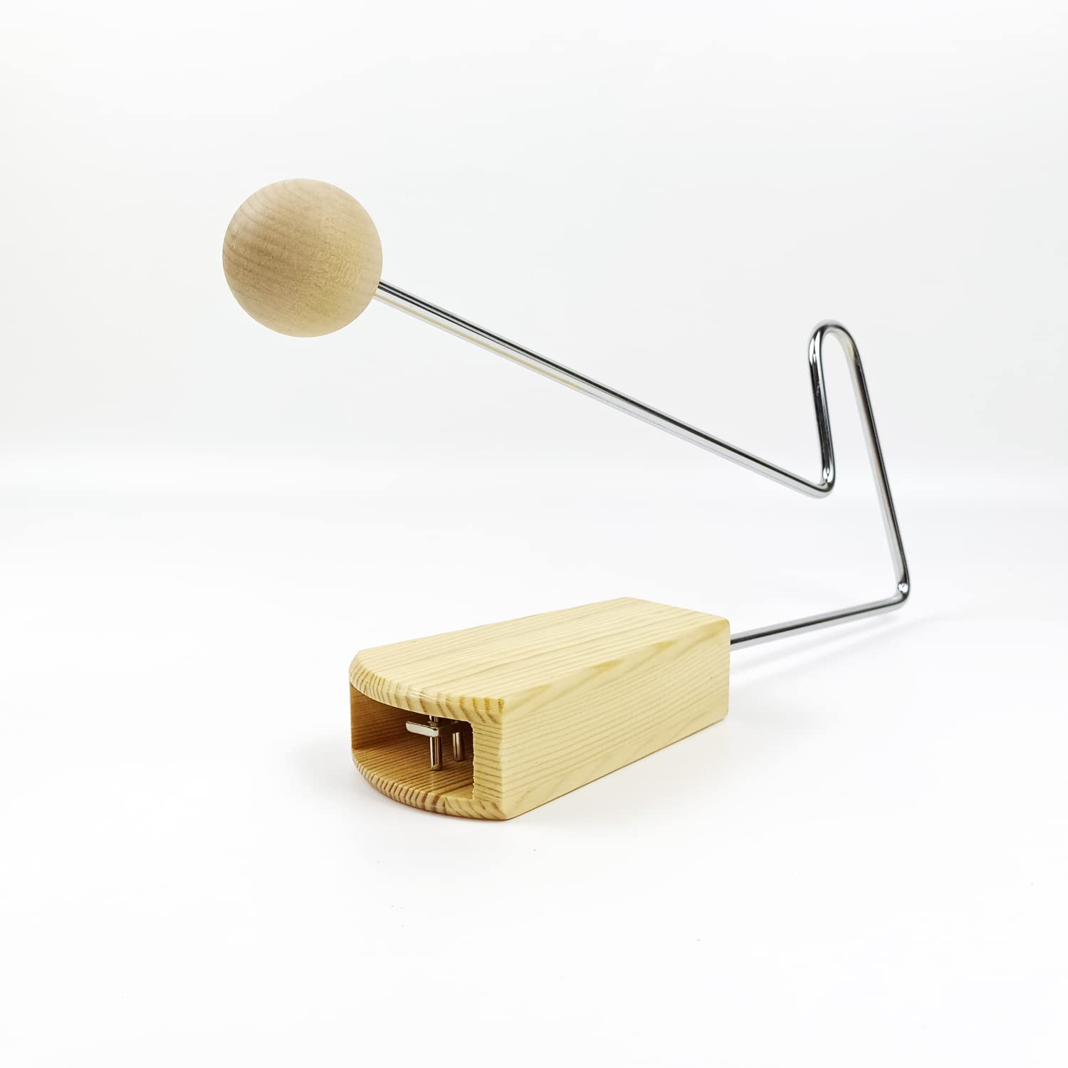 LOONELO Vibraslap Percussion Instrument,Vibra Slap Musical Percussion Instruments,Hand Metal Musical Percussion Instrument
