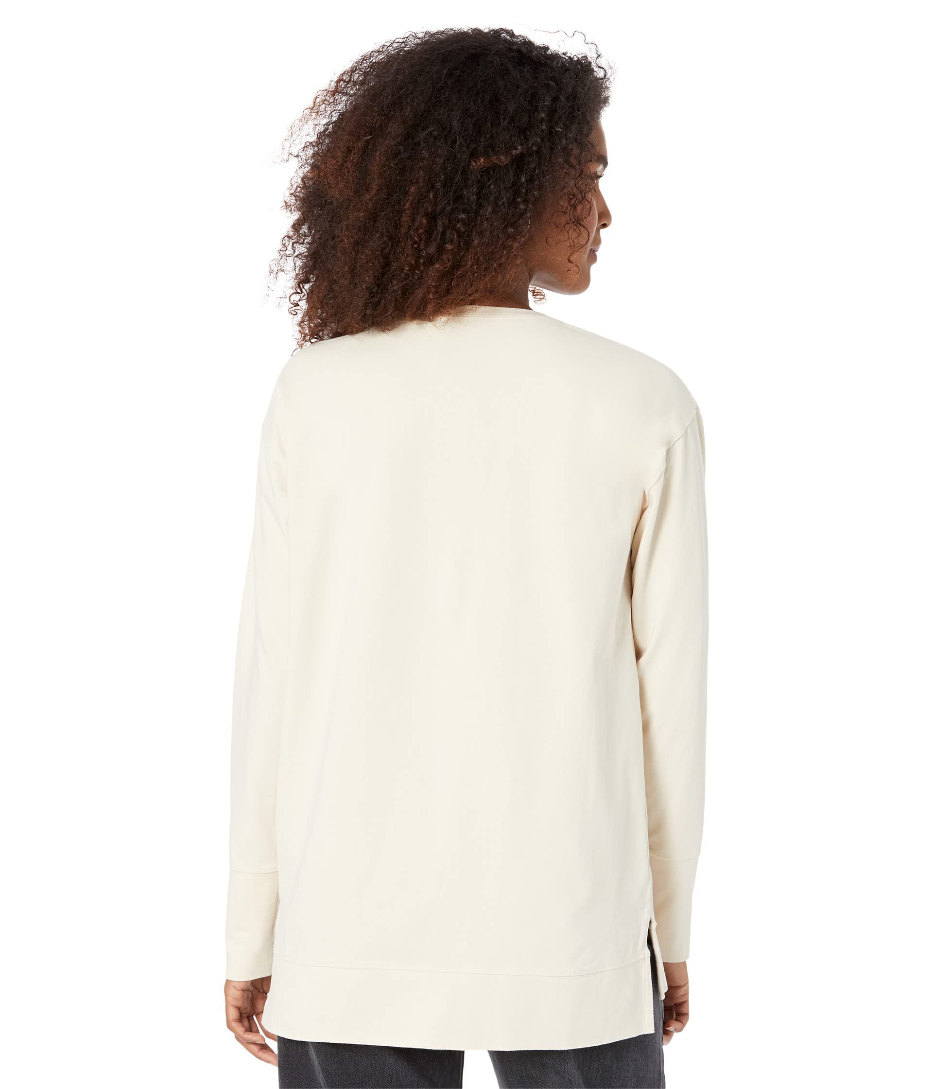 Life is Good LIG Butterfly Coin Crusher-Flex™ Tunic Putty White SM (US 4-6)