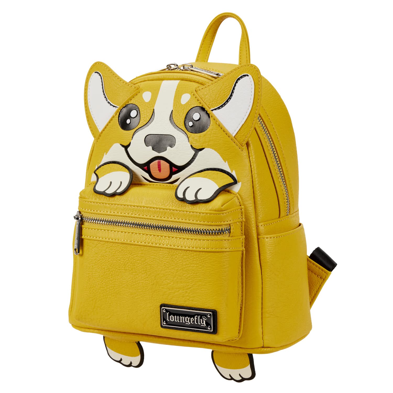 Loungefly Corgi Dog Cosplay Womens Double Strap Shoulder Bag Purse