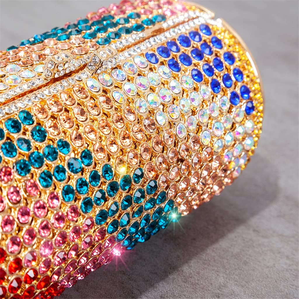 N/A Coke Can Diamond Evening Clutch Crystal Rhinestone Wallet and Tote