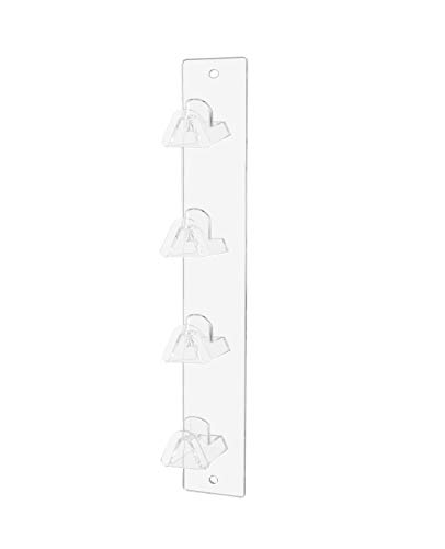 Marketing Holders Glasses Display 4 Pairs Holder with Hanging Hardware Retail Space Saver Organizer Storage Hanger Warehouses Wall Mount Eyeglasses Clear Acrylic Spectacles Safety Glass Labs