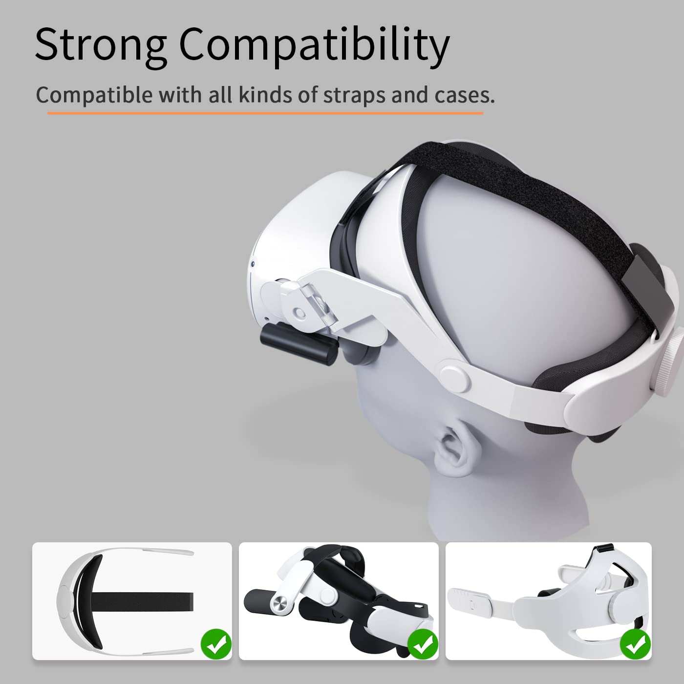 M3 Rechargeable Capsule Battery Pack for Oculus/Meta Quest 2, Mini Power Bank for Extended Extra 3 Hours Playtime - Suitable for All Kinds of Straps [4000 mAh] [2 PACKS] [2022 New]